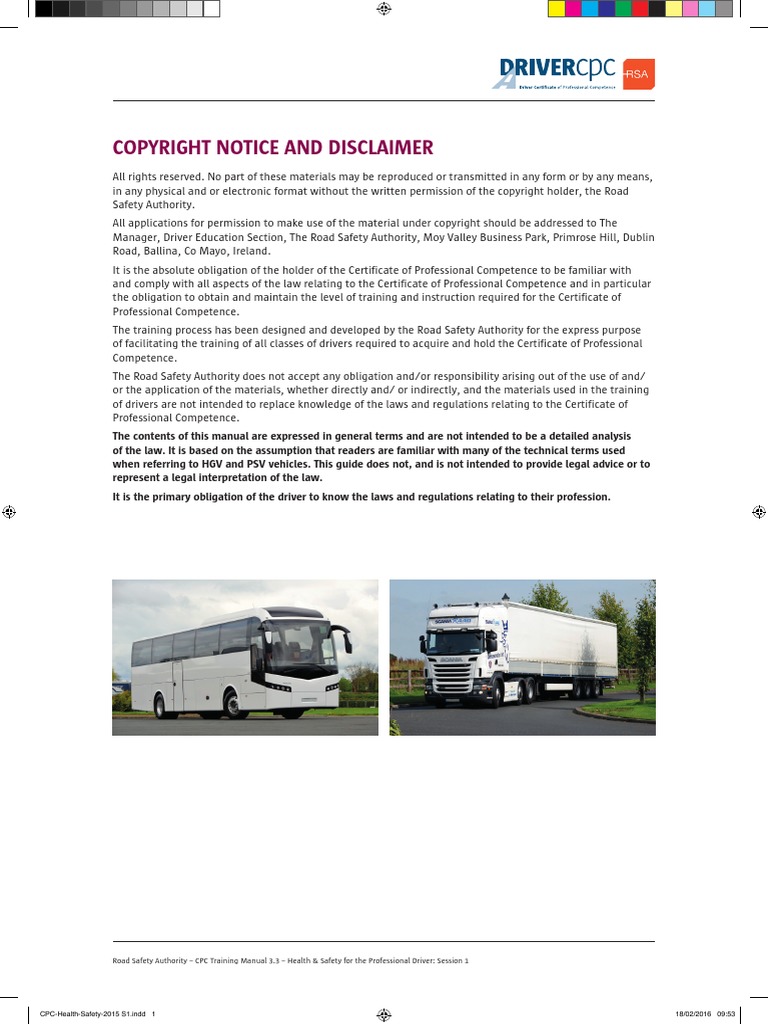 CPC Module 3 Session 1 | PDF | Foods | Driver's License