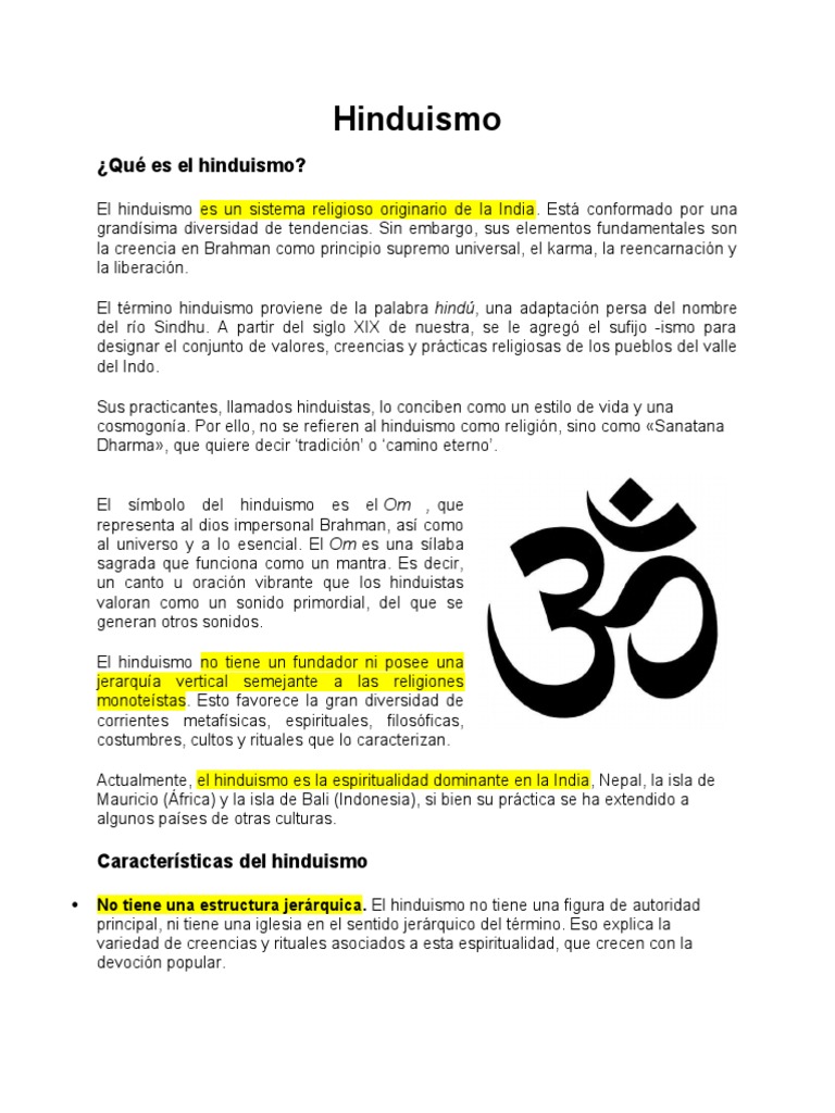 Hinduism o | PDF | Karma | Vedas