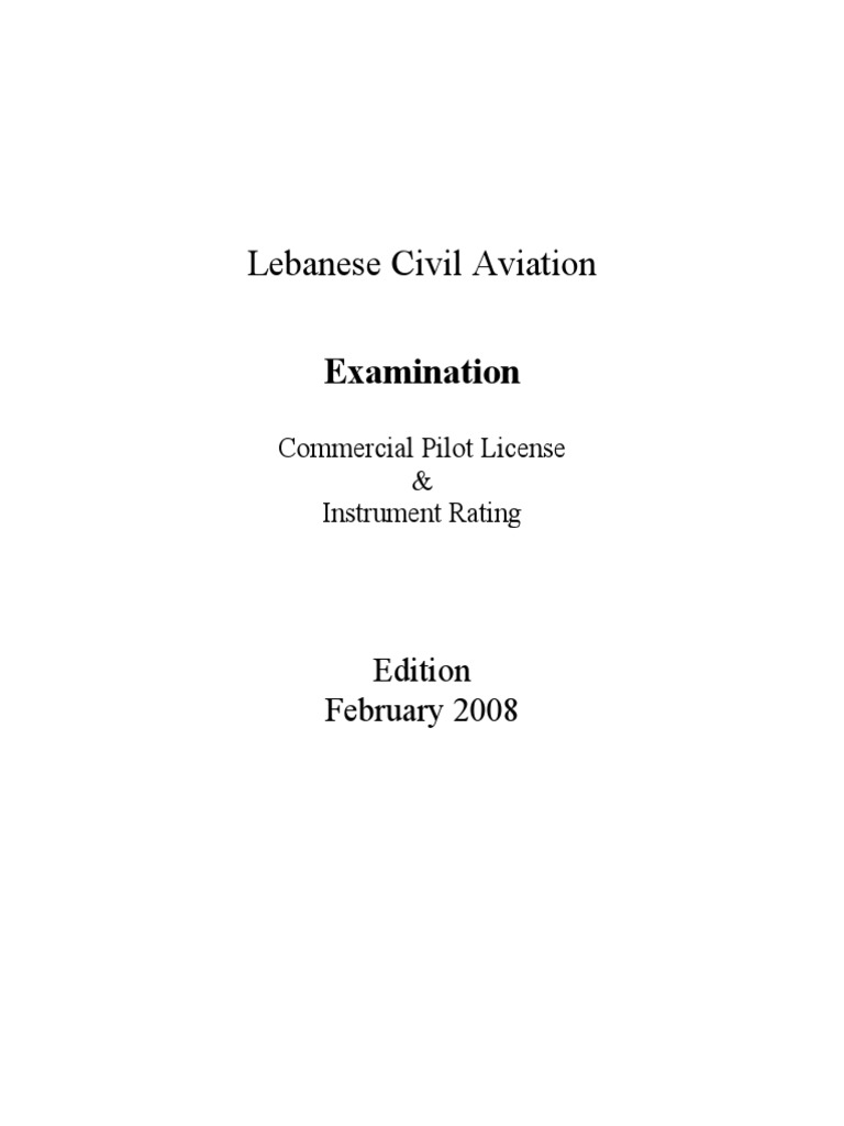 CPL Exam (Air Law) 2 | PDF | Instrument Flight Rules | Visual Flight Rules