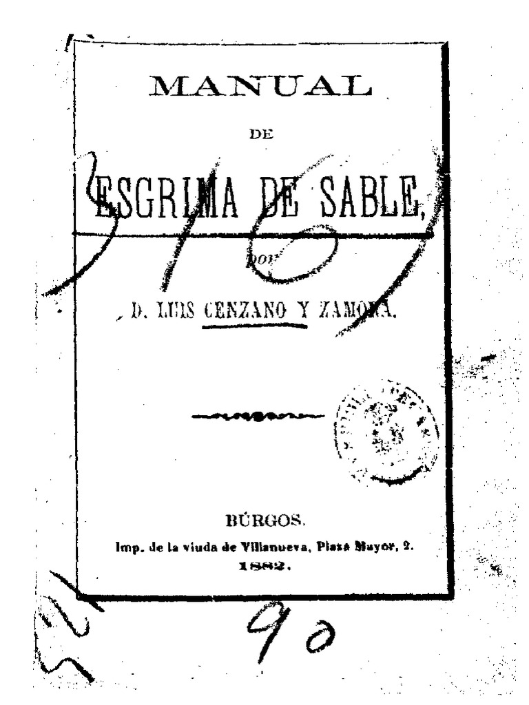 Manual de Esgrima Medieval | PDF | Mano | Espada