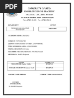 N5 Exam Formulae List | PDF