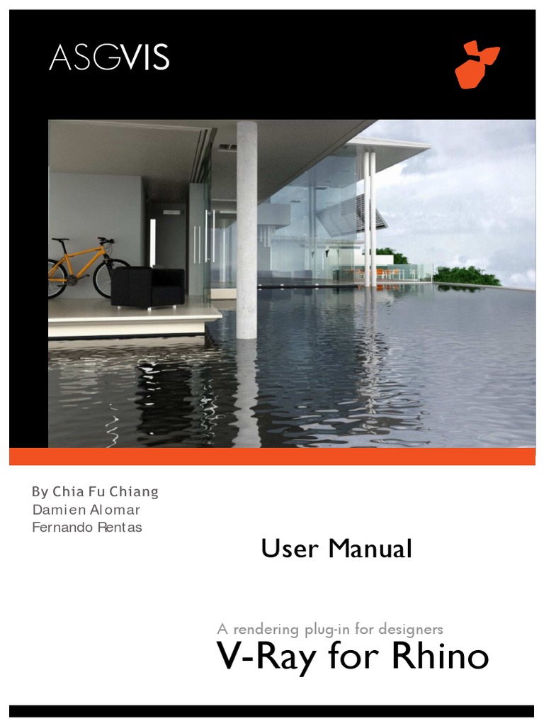V Ray For Rhino Training Manual English | PDF | Reflection (Physics ...