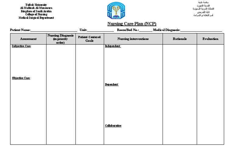 NCP Form | PDF