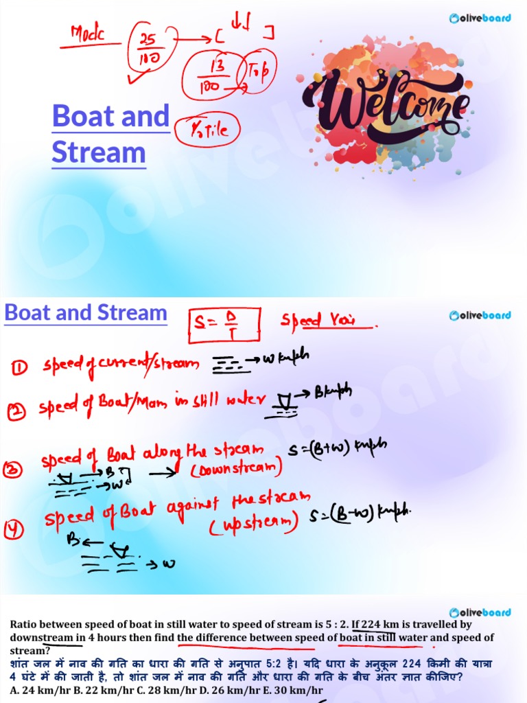Boat and Stream | PDF