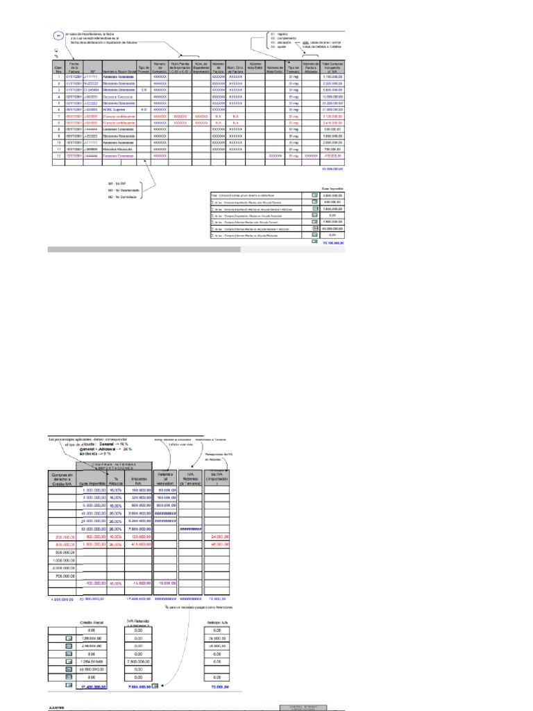 Libro de Compra y Venta Columnas Contribuyente Especial | PDF