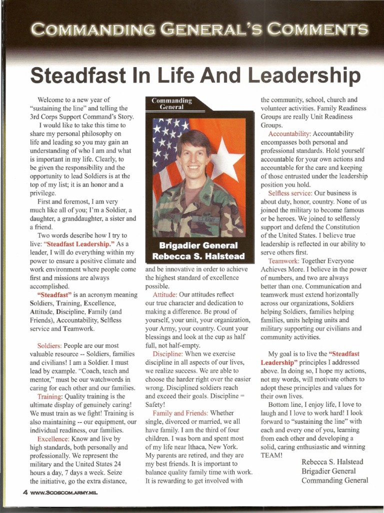Article Steadfast Life Leadership | PDF | Leadership | Disciplines