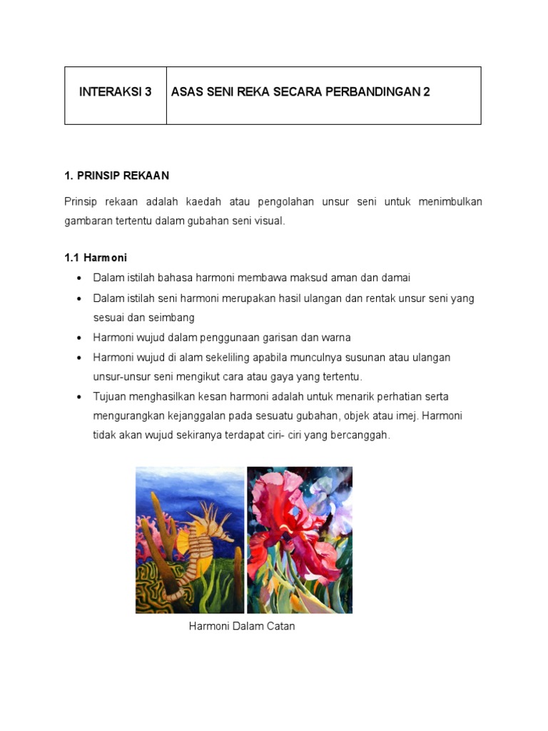 Prinsip Rekaan | PDF