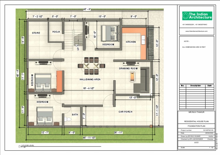 Foundation Plan | PDF | Home | Buildings And Structures
