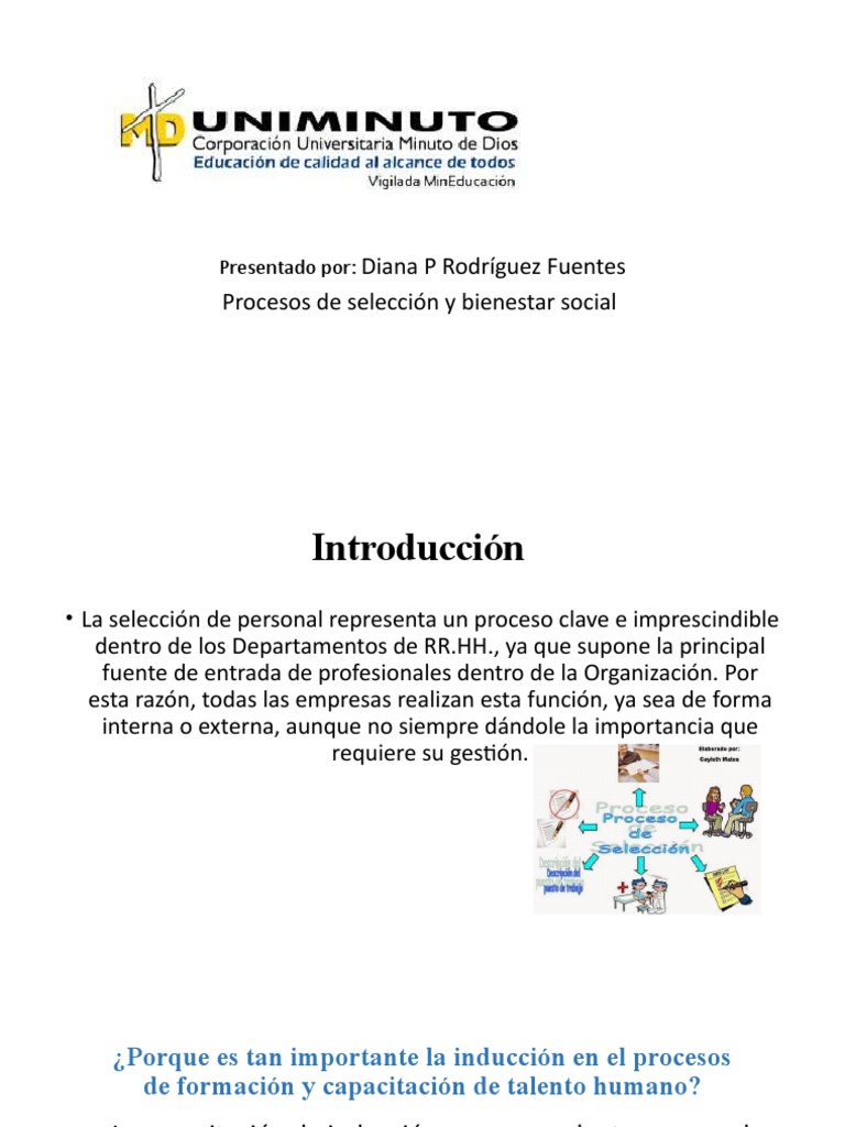 Presentación Procesos de Seleccion | PDF | Gestión de recursos humanos
