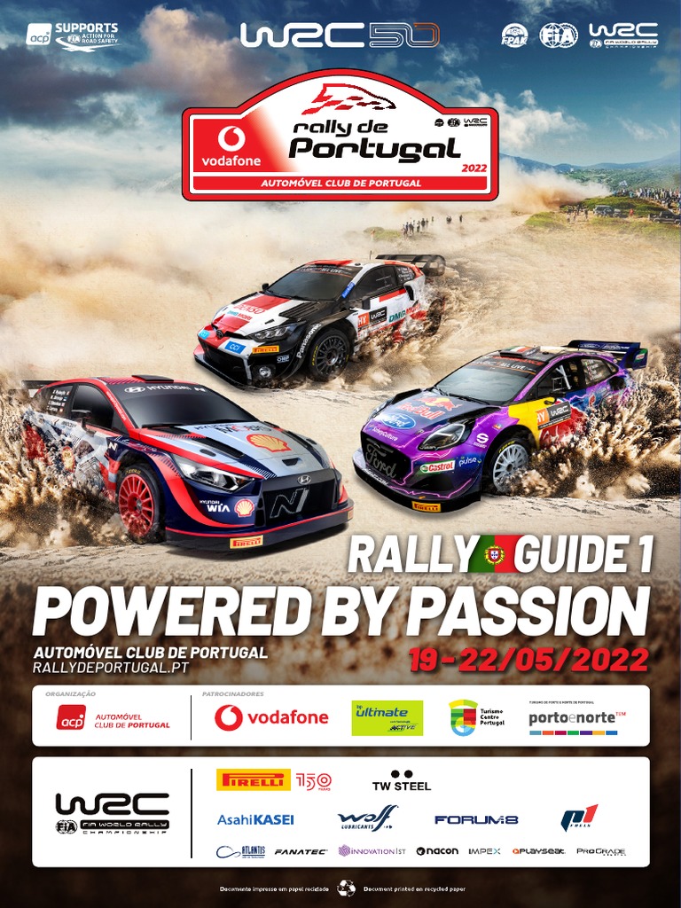 Guia do Rally de Portugal 2022 | PDF | Portugal