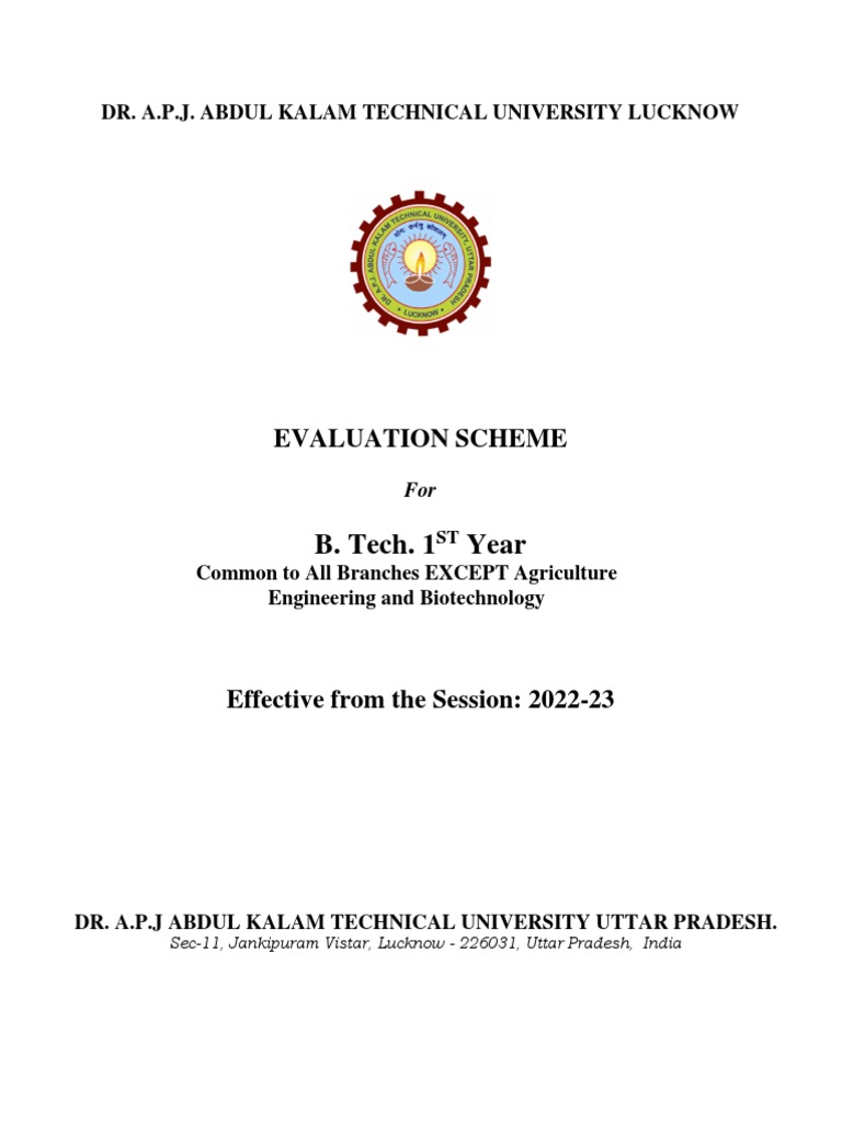 1st Year Btech Pdf Engineering Bachelor Of Science