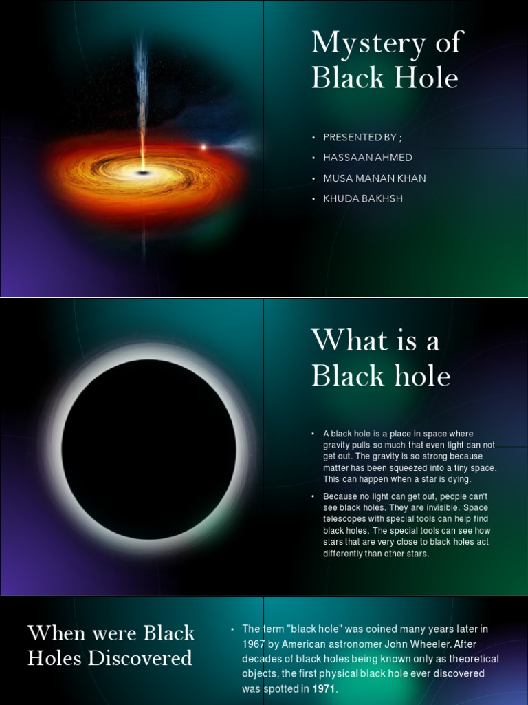 Mystery of Black Hole | PDF | Black Hole | Stars