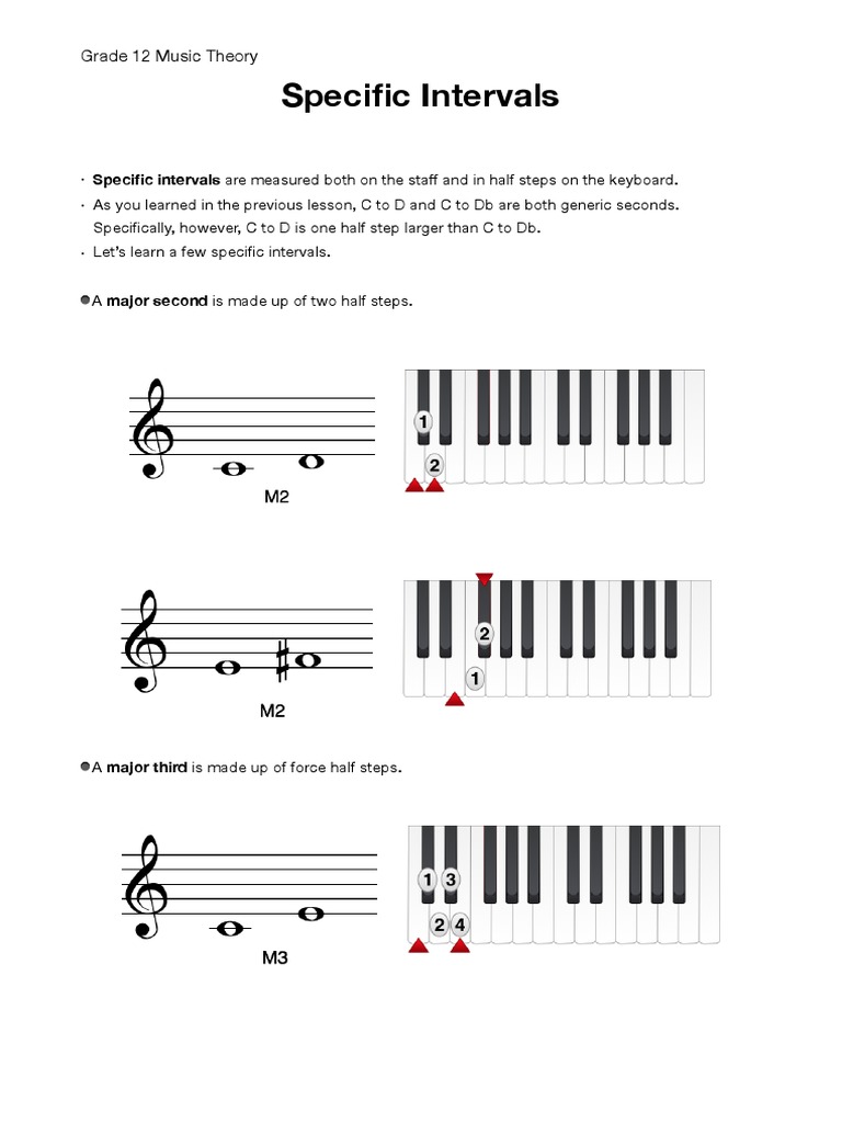 Specific Intervals | PDF