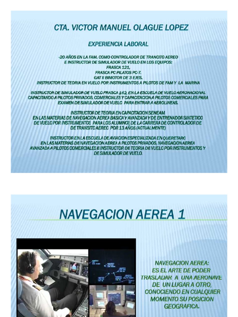 01 Navegacion VMOL Imprimir V2 | PDF | Altímetro | Herida