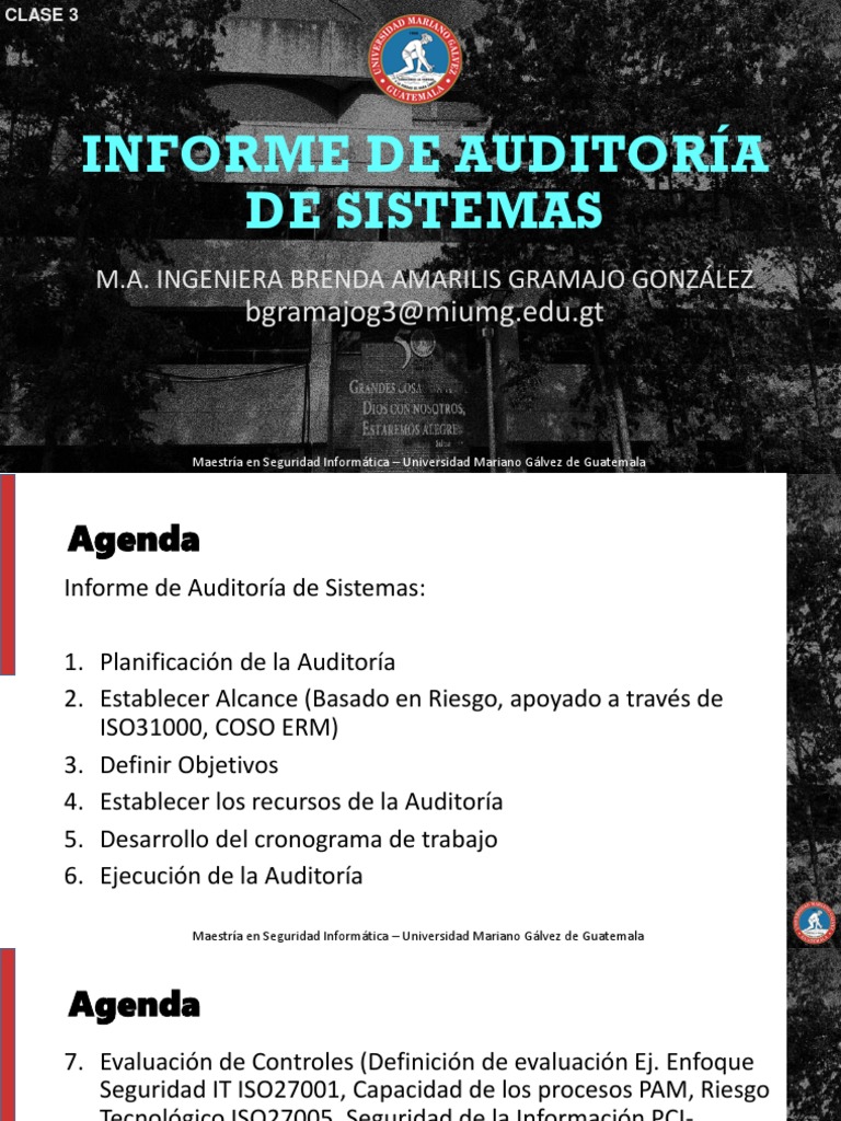 Informe de Auditoría | PDF | Planificación | La seguridad informática