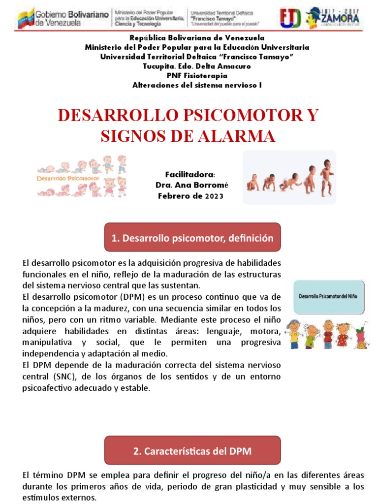 Desarrollo Psicomotor | PDF