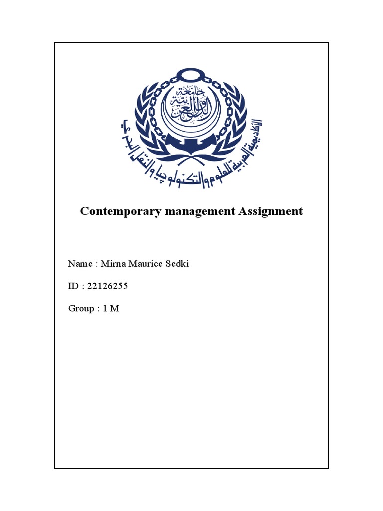 Management Assignment | PDF | Employment | Empowerment
