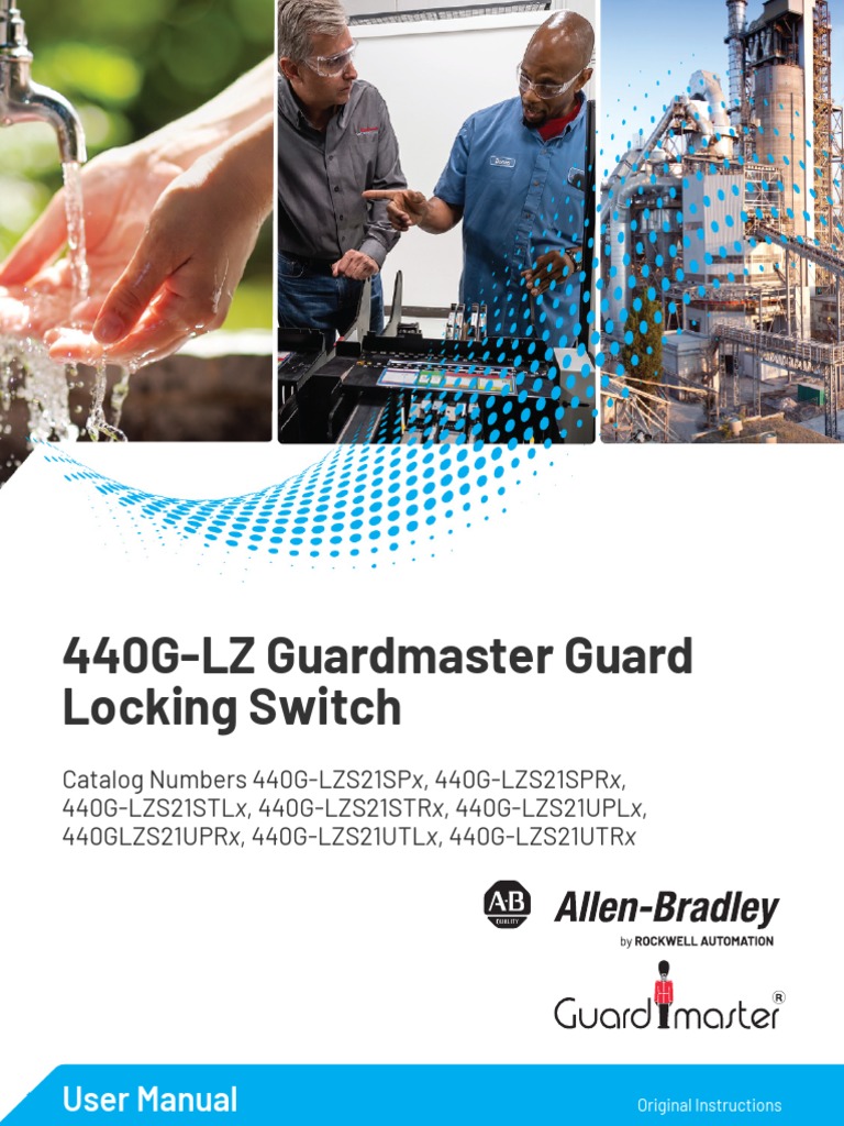 440G-LZ Guardmaster Guard Locking Switch: User Manual | PDF | Switch | Automation