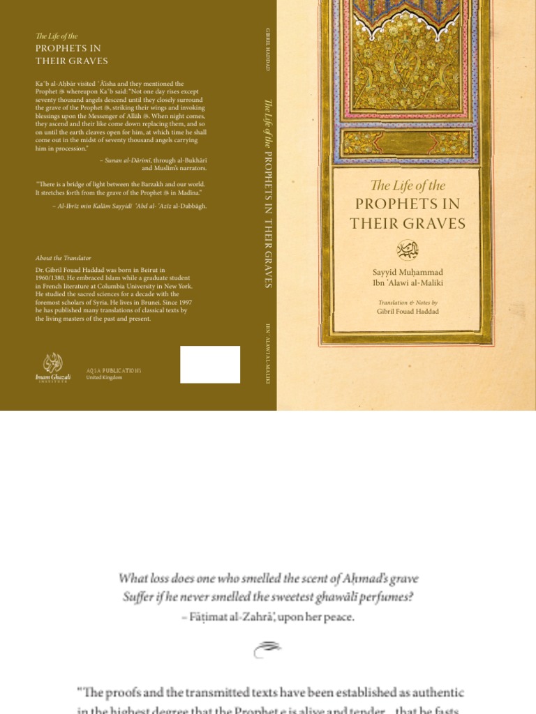 Life of The Prophets in Their Graves - Final 2 | PDF | Prophets And ...