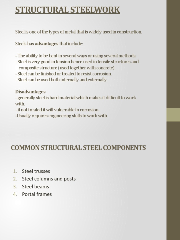 Structural Steelwork | PDF | Truss | Construction