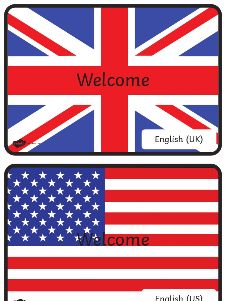 Welcome Flags With Country | PDF | Linguistics | Cognitive Science