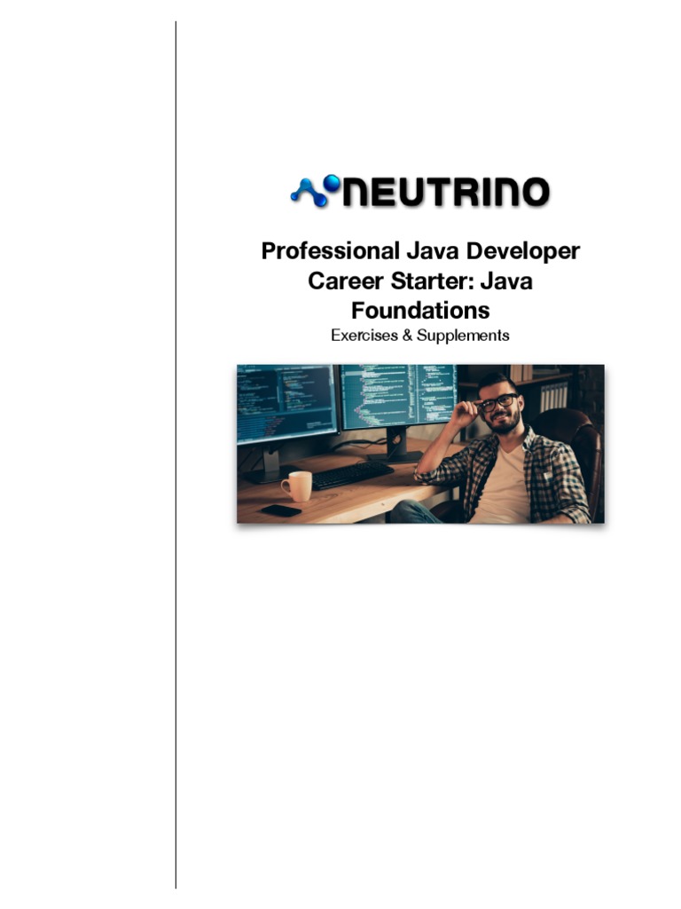 Professional Java Developer Career Starter Java Foundations Exercises 26 Supplements Pdf 