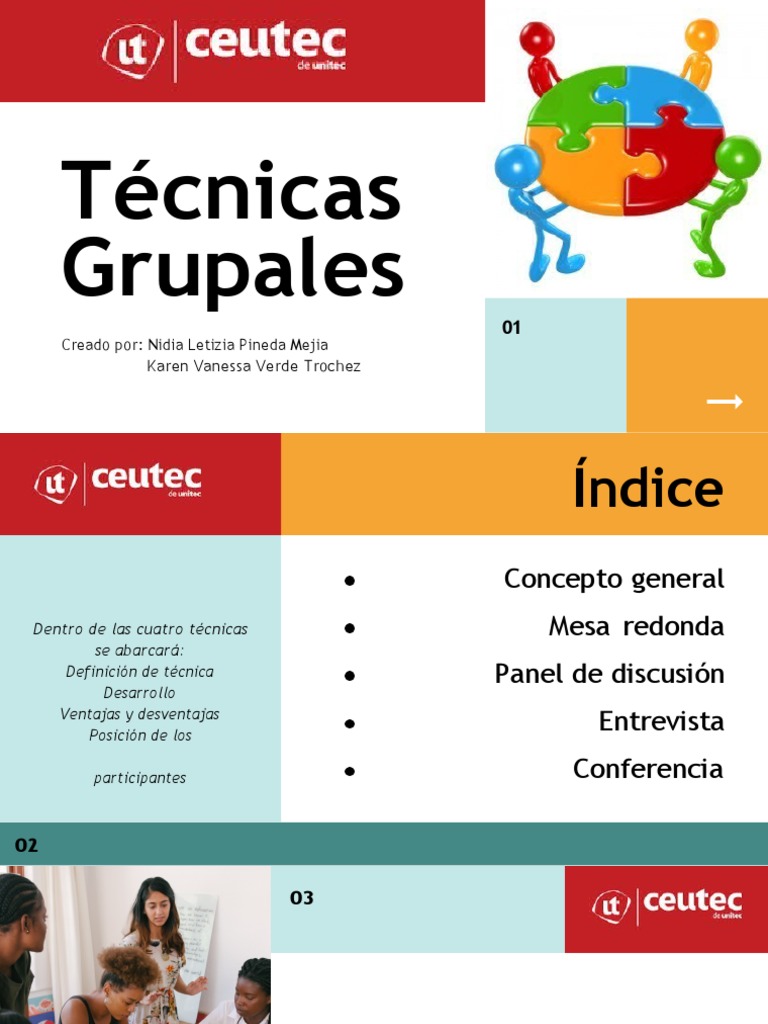 Presentación de Técnicas Grupales | PDF | Planificación | Información