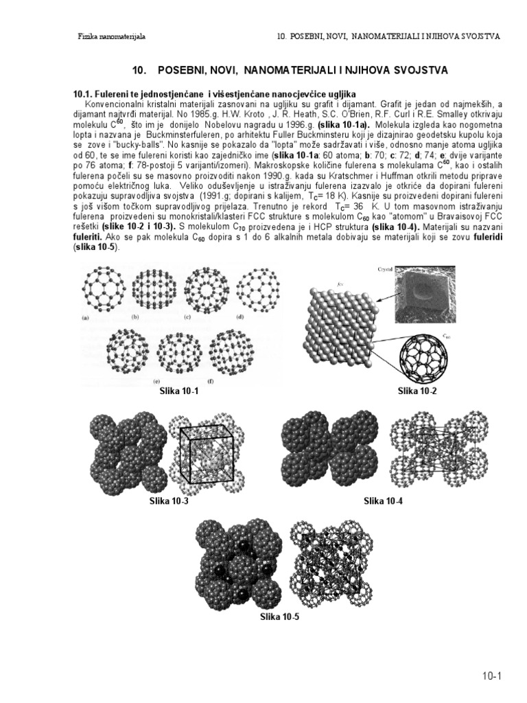 10 Posebni (Novi) Materijali I Svojstva NANO | PDF