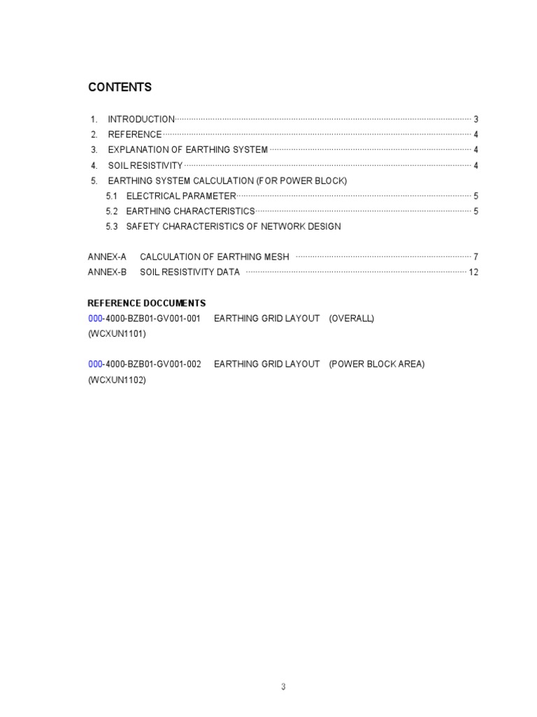 Earthing System Calculation Guide | PDF | Electrical Resistivity And Conductivity | Power ...