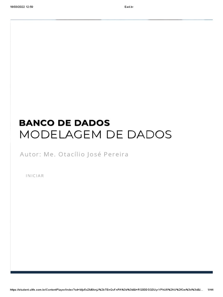 Banco de Dados 2 | PDF | Modelo relacional | Bancos de dados