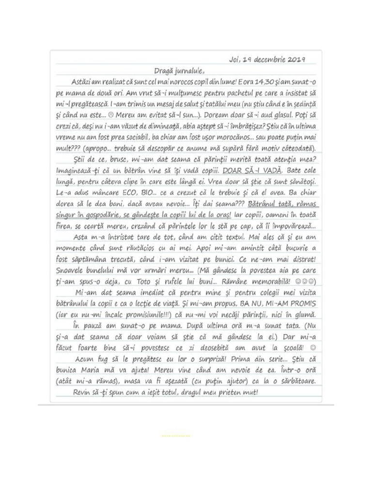 8 Pagina de Jurnal | PDF