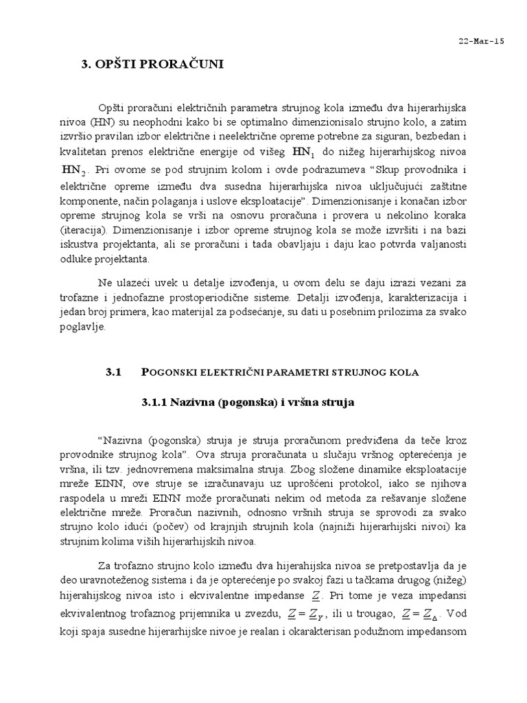 Elektricne Instalacije III | PDF