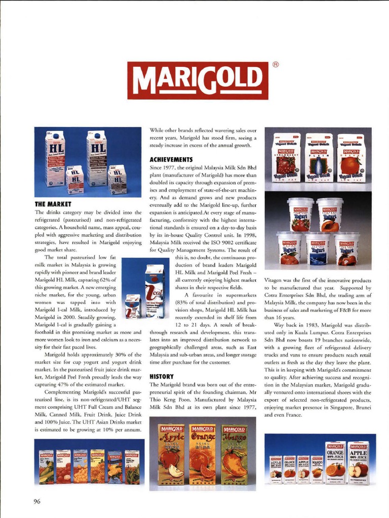 Malaysia Volume 1 Marigold | PDF