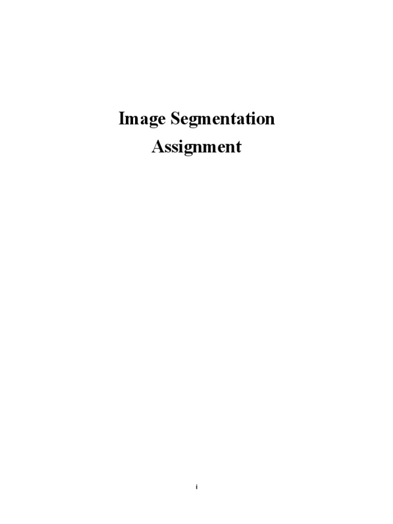 Image Segmentation Using K Mean Algorithm Pdf Cluster Analysis Image Segmentation