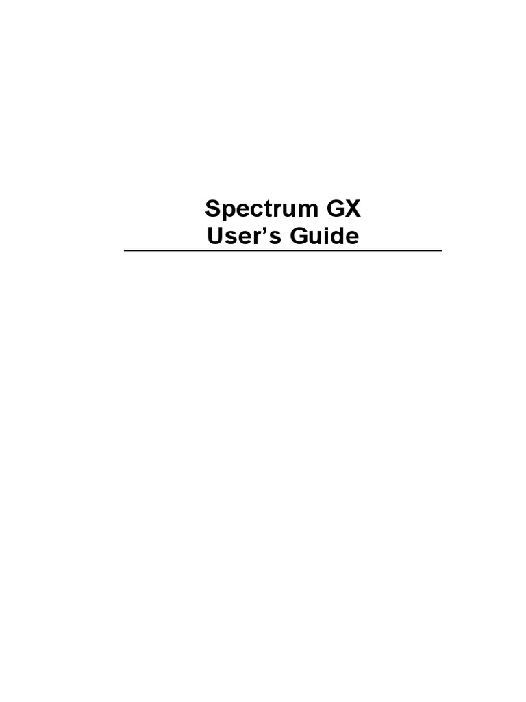 FTIR-spectrum-gx-manual - Perkin Elmer | PDF | Wavelength | Interferometry
