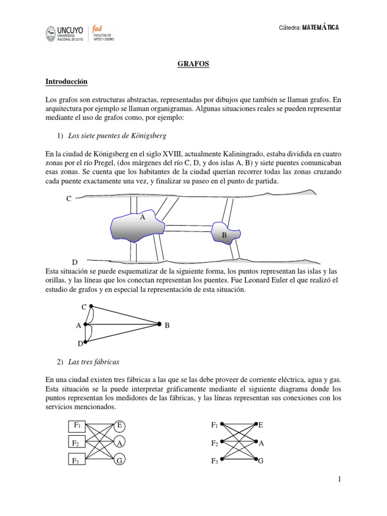 1-3 Teoria de Grafos | PDF | Teoría de grafos | Matriz (Matemáticas)