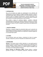 Manual Plan de Saneamiento Basico Dimf 2024 | PDF | Alimentos | Saneamiento
