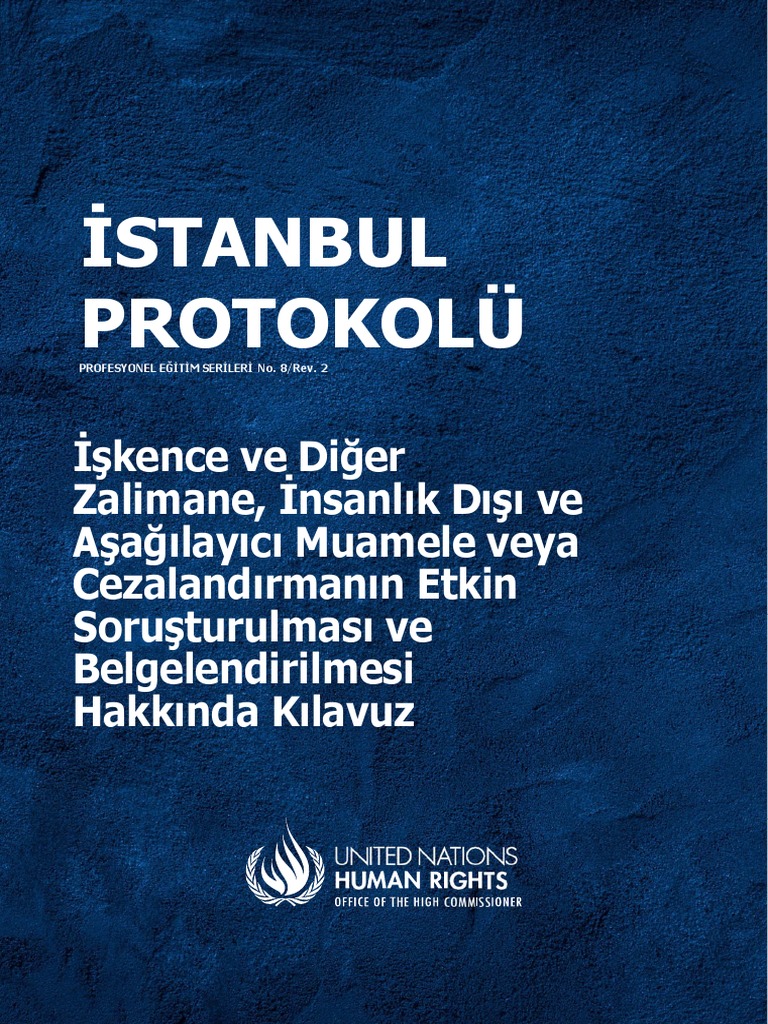 İstanbul Protokolü Tr Pdf Pdf