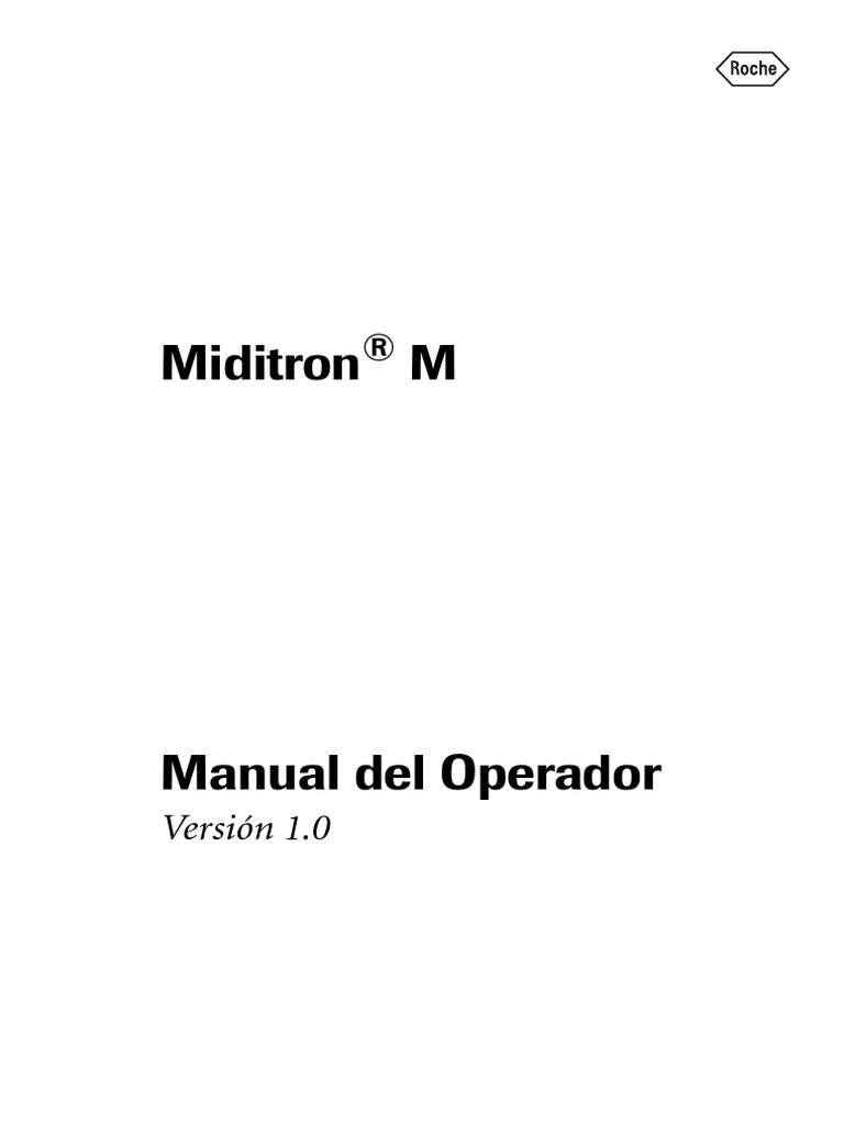 Manual Miditron M | PDF | Óptica | Medición