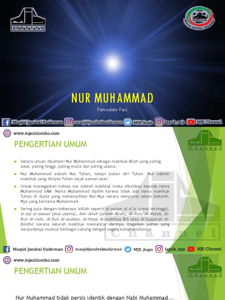 Makna dan Konsep Nur Muhammad | PDF