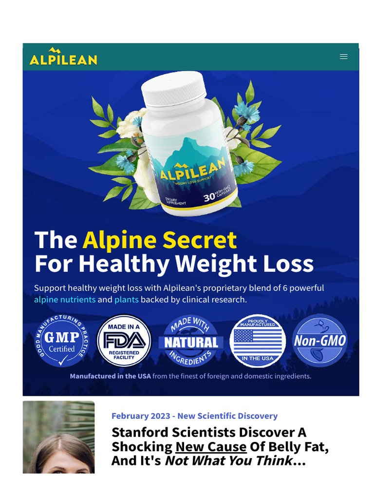 The Alpine Secret For Healthy Weight Loss at Home | PDF | Weight Loss ...