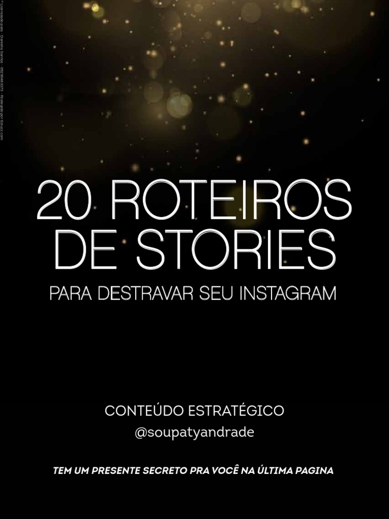 Ebook-20 Roteiros para Destravar Seu Insta | PDF