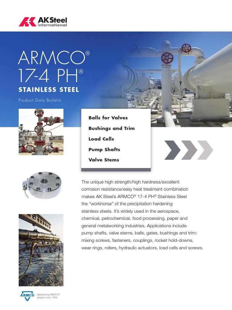 Armco 17-4 PH PDB Euro Final Secured 89 | PDF | Stainless Steel | Steel