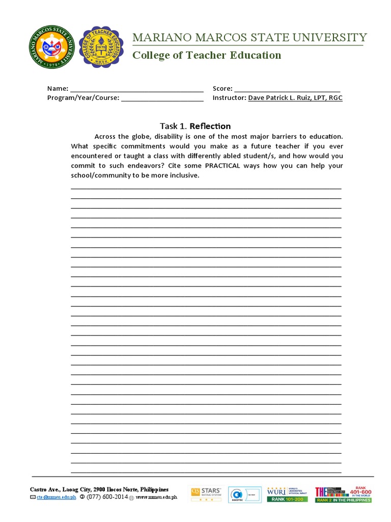 EDUC 148 - Written Output 1 | Download Free PDF | Learning