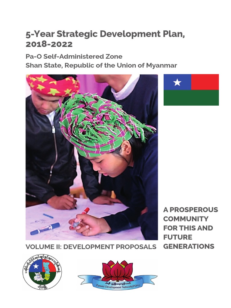 5-Year Strategic Development Plan, 2018-2022, Pa-O Self-Administered Zone Shan State | PDF ...