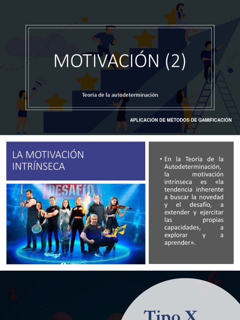 Motivación intrínseca y teoría de la autodeterminación | PDF