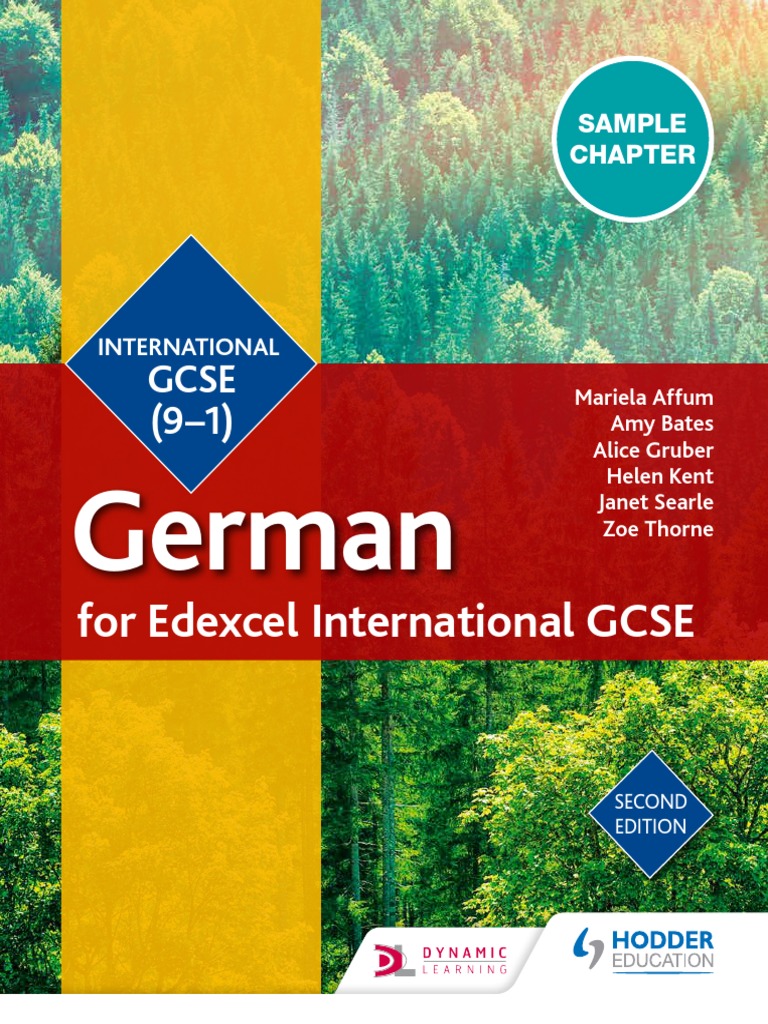 Edexcel IGCSE German SAMPLE | PDF | Textbook | Books