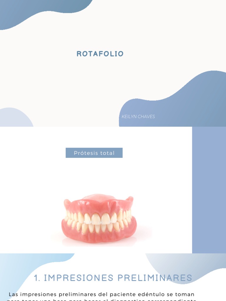 Rotafolio Edéntulo | PDF