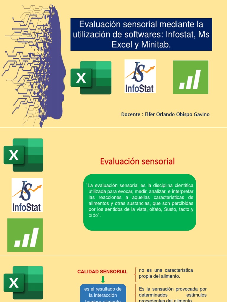 Análisis sensorial: Minitab vs Excel | PDF | Microsoft Excel | Ciencia ...