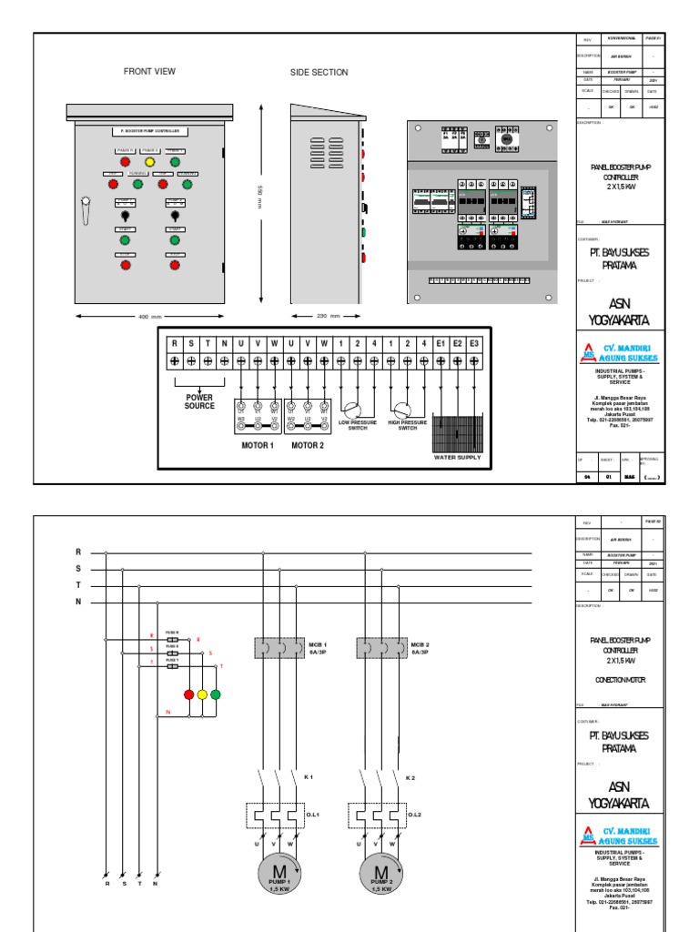 Booster 2 X 1,5 KW SCHNEIDER | PDF | Electrical Components | Building Engineering